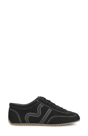 SOFFT Aubree Lace-up Suede Sneakers - Black