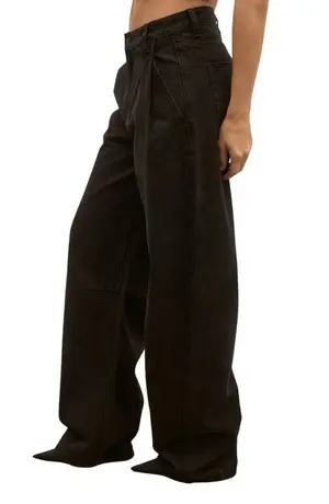 BAYSE Aston Boyfriend Wide Leg Jeans