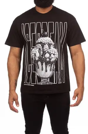 ICECREAM Boldy Graphic T-shirt - Black