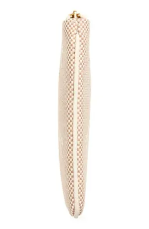 Valentino Garavani Vlogo Signature Medium Floral Embroidered Flat Pouch