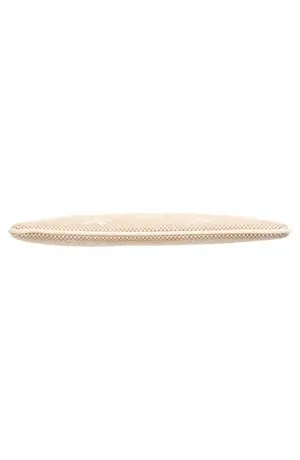 Valentino Garavani Vlogo Signature Medium Floral Embroidered Flat Pouch