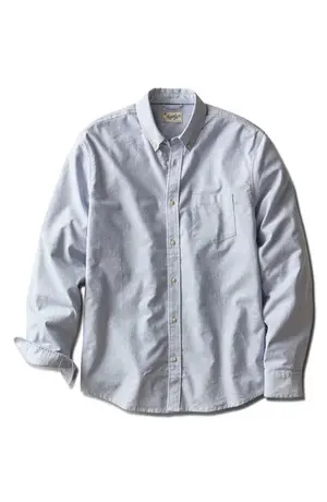 Marine Layer California Oxford Shirt - Blue