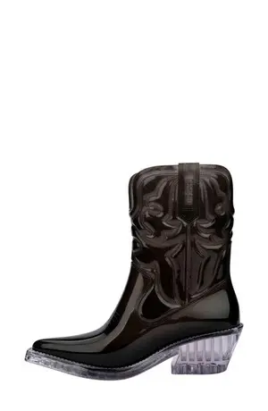 Melissa Texas Western Boot - Black