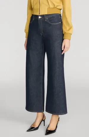 FRAME The Swing High Waist Wide Leg Jeans