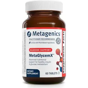 METAGENICS Metaglycemx Carbohydrate Metabolism Support Supplement 60 Count - None