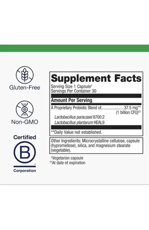 METAGENICS Ultraflora Immune Booster Shelf-stable Probiotic Supplement 30 Count