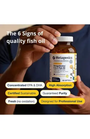 METAGENICS Premium Omega-3 Fish Oil Epa-dha 1000mg Softgels