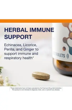 METAGENICS Echinacea Synergy Herbal Immune Support Supplement 120 Tablets