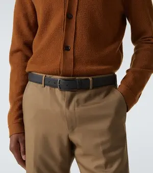 Zegna Leather Belt