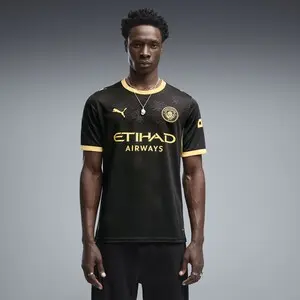 PUMA Manchester City Away Soccer Jersey Shoes - Black