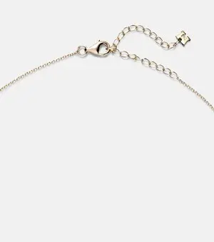 Mateo 14kt Yellow Topaz And Diamond Necklace