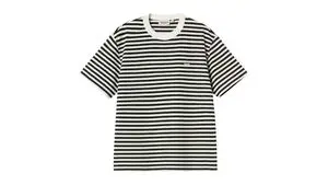 Carhartt Wip Short Sleeve Ezra T-shirt - White/black