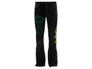 Off-White X Ev Bravado Skinny Fit Denim Jeans - Black
