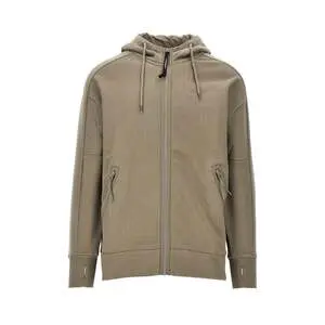 C.P. COMPANY Cotton Full-zip Hoodie With Lene