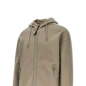 C.P. COMPANY Cotton Full-zip Hoodie With Lene