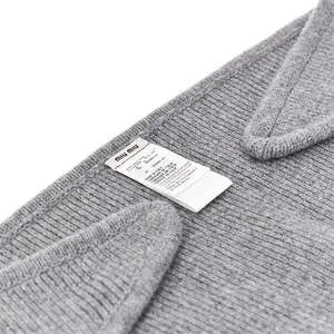 Miu Miu Cashmere And Virgin Wool Scarf