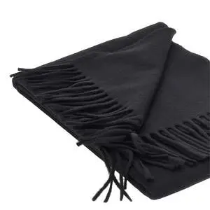 Max Mara Wool Scarf - Black
