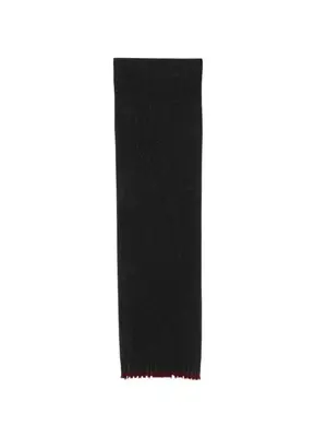 UMA WANG Scarf Cashmere "plain Ws - Gray