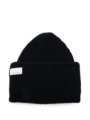 NINE:INTHE:MORNING Wool Beanie Hat - Blue