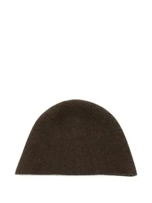 UMA WANG Hat Cashmere "plain Ws - Brown