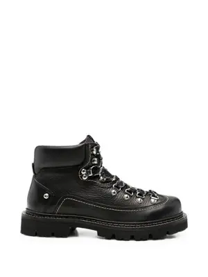 Dsquared2 Boots Lace-up "canadian Ankle Boots - Black