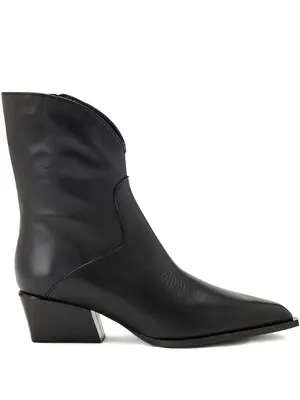 POEVE Leather Ankle Boots