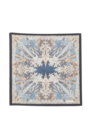 Etro Scarf Silk "maua0004ak1bqx0883 - Blue