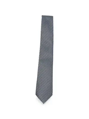 Giorgio Armani Silk Neck Tie - Gray