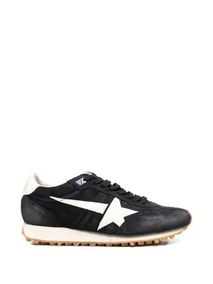 GOLDEN GOOSE Trainers Suede Upper "running Marathon - Black