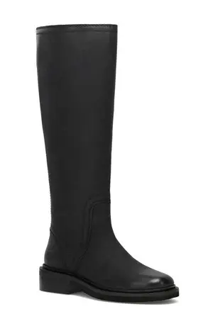 THE FRYE COMPANY Phoebe Leather Tall Boot - Black