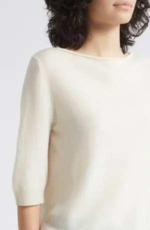 Marella Silk Blend Short Sleeve Sweater