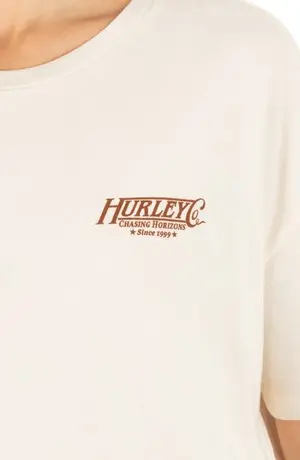 Hurley Free Valley Graphic Boyfriend T-shirt
