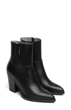 NEROGIARDINI Western Bootie - Black