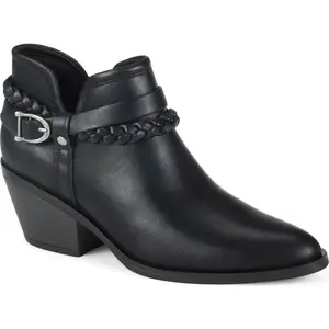 BARETRAPS Daisie Block Heel Ankle Bootie - Black
