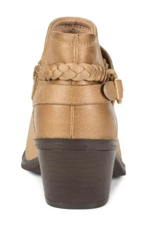 BARETRAPS Daisie Block Heel Ankle Bootie - Sand