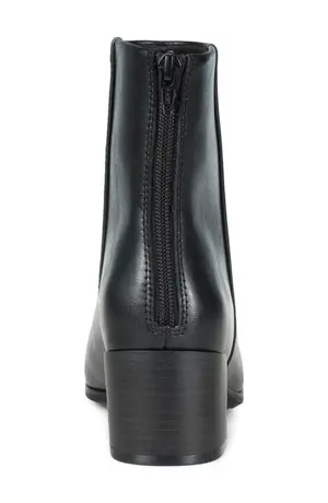 BARETRAPS Walless Faux Leather Ankle Boot - Black
