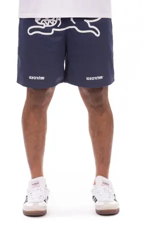 ICECREAM Slurpee Mesh Shorts - Eclipse
