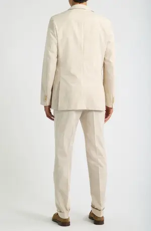 BOSS Huge Linen And Cotton Suit