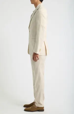 BOSS Huge Linen And Cotton Suit