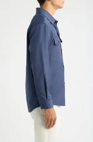 BOSS Carper Virgin Wool Shirt Jacket