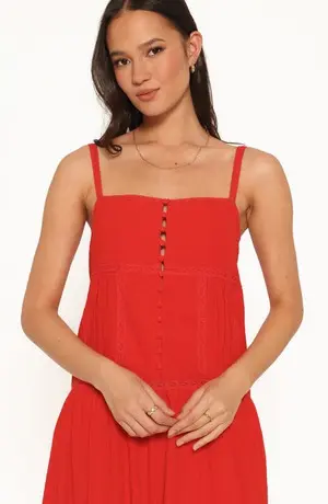 PETAL & PUP Ebonie Maxi Dress