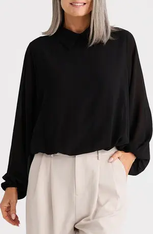 BRAVE+TRUE Gweneth Top - Black