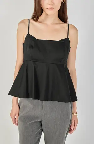 Endless Rose Peplum Camisole