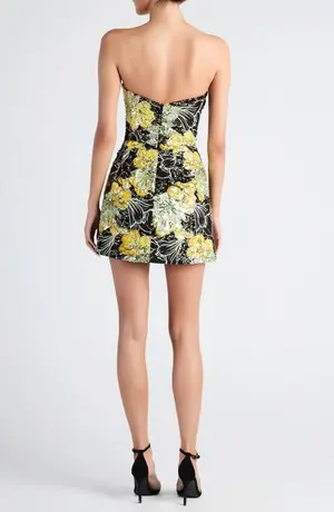 HELSI Brady Sequin Strapless Minidress