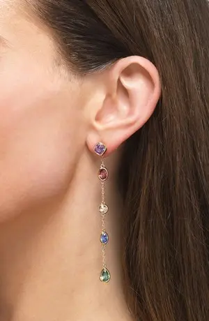 SWAROVSKI Mixed Cut Cubic Zirconia Drop Earrings