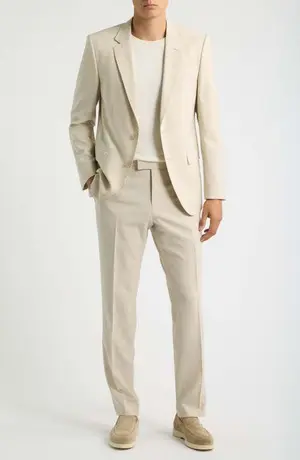 BOSS Huge Two-piece Suit - Open Beige