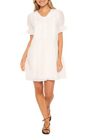 PETAL & PUP Granger Minidress - White