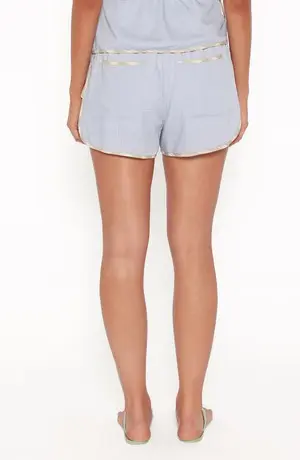 PETAL & PUP Bettie Contrast Trim Shorts