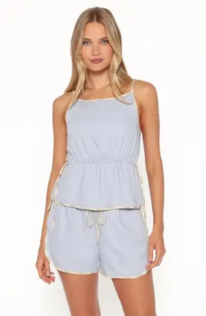 PETAL & PUP Bettie Contrast Trim Shorts