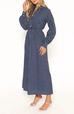 PETAL & PUP Hansel Long Sleeve Maxi Dress